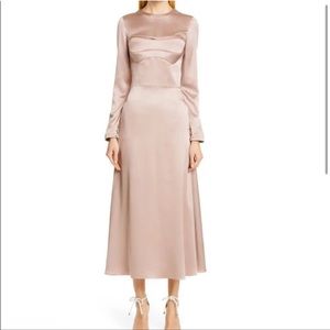 Brandon Maxwell | Dresses | Brandon Maxwell Zipper Silk Dress 4 | Poshmark